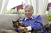 Takker katten Lucy for at kreften ble oppdaget