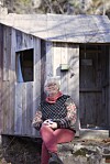 Øynene hennes kikket rett på meg, det var litt som det uendelige ...