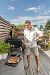 Da Tina og Thomas flyttet inn, var det kun en terrasse. Nå er ...