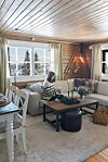 Hytte i Trysil: Fra gulnet furu til moderne farger - Hytte